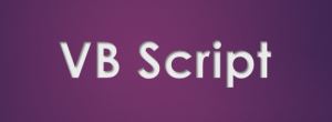 Run VB Script code written on notepad without any additional software - Windows - #!/DevDude/